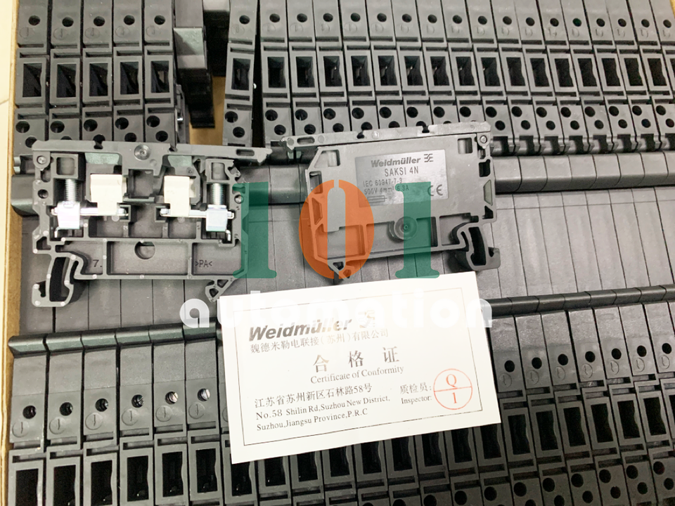 QTY:100 NEW FOR weidmuller Terminal block SAKSI4N 2697350000 Without ...