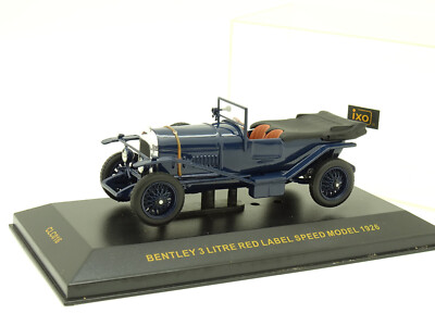 Ixo B 1/43 - Bentley 3L Red Label Speed Model 1926 | eBay