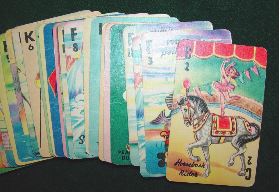 1950's Walt Disney Mickey Mouse Club "Mouseketeer Card Game Cards" 97 ...