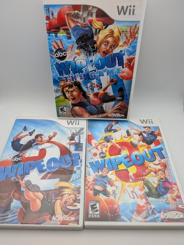 Wipeout bundle 1 , 2 , 3 - Nintendo Wii Complete CIB Tested 47875769342 ...