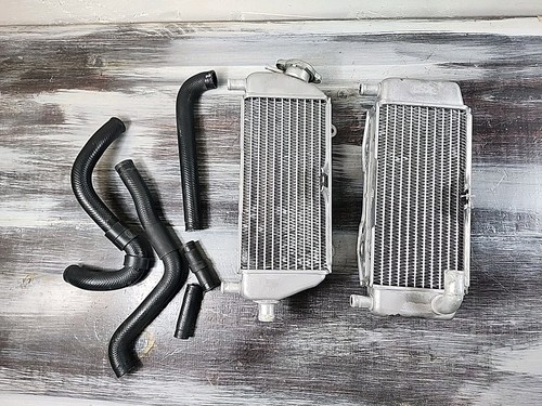 2003 2004 Kawasaki KX250 Left Right Radiators KX125 KX 125 250 Cooling ...