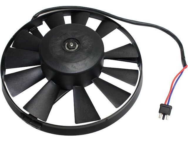 12KV42S Auxiliary Engine Cooling Fan Assembly Fits 1977-1985 Mercedes ...
