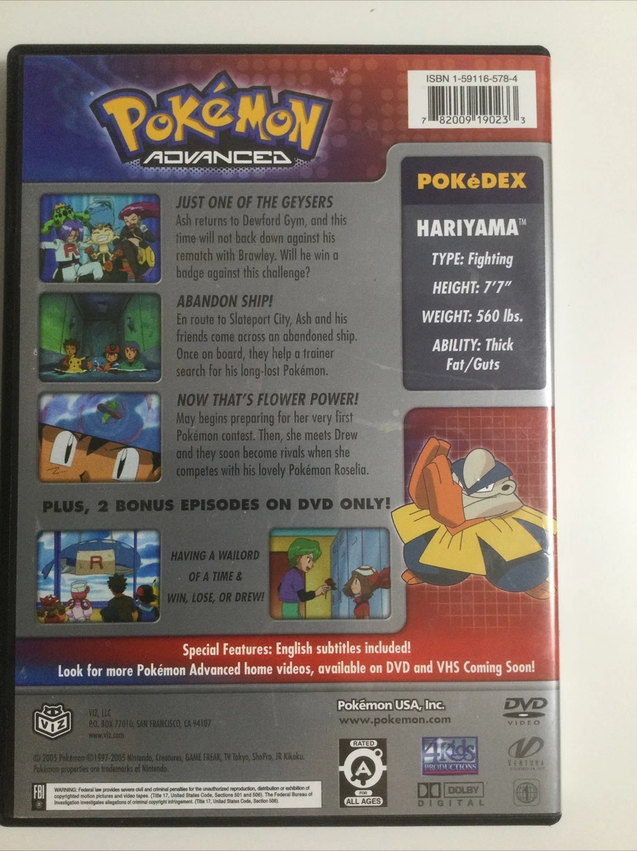Pokemon Advanced Vhs Volume 6