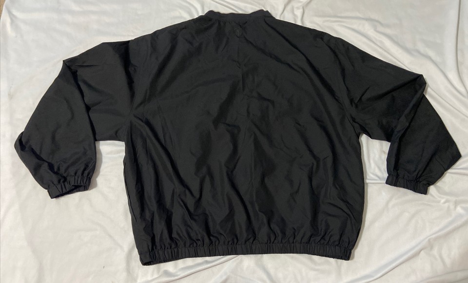 Pro Tour Cool Play Golf Pullover Windbreaker XL Black Jacket | eBay