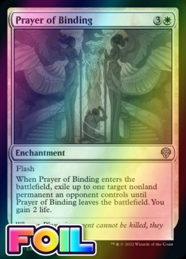 x1 Prayer of Binding DMU MTG 28/281 FOIL UNCOMMON M/NM 1x | eBay