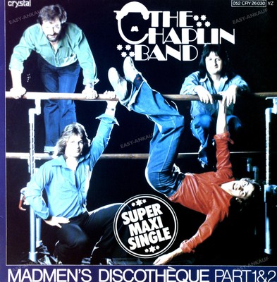 The Chaplin Band - Madmen's Discothèque Part 1 & 2 Maxi Coloured Vinyl ...