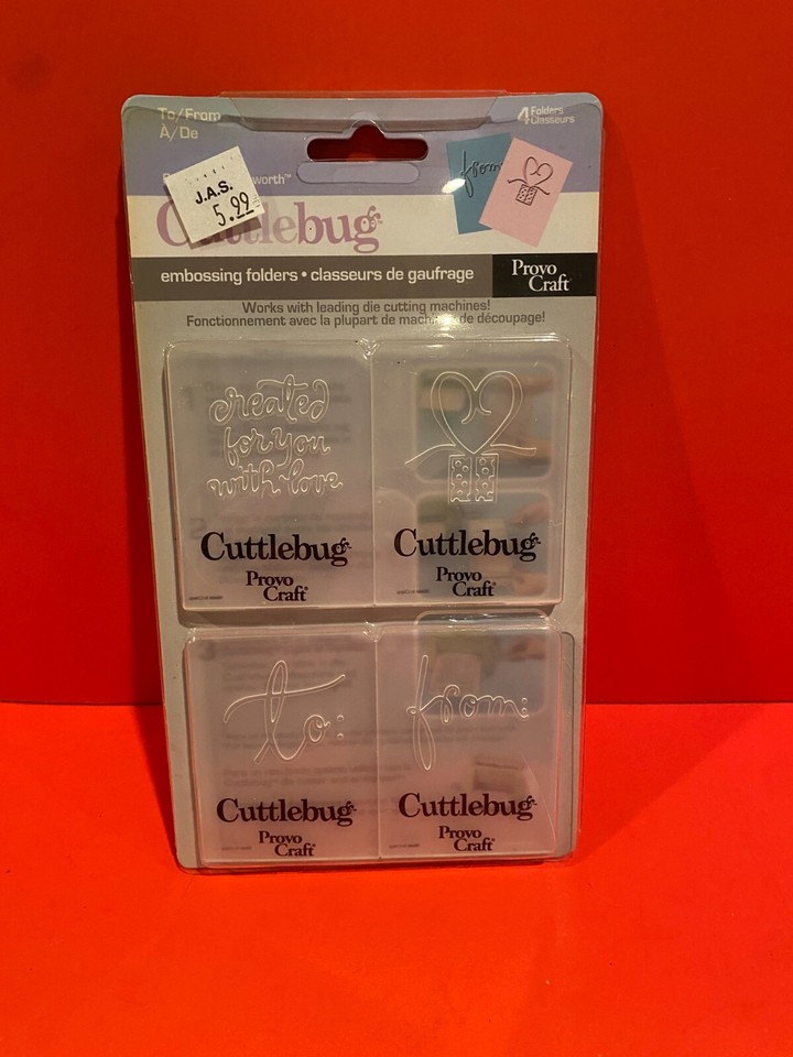 Cuttlebug Embossing Folders *You Pick* | eBay