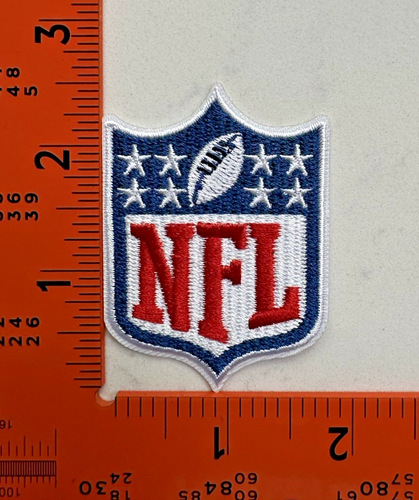 NFL Shield Logo Patch Embroidered Iron-On/Sew-On Football League Badge ...