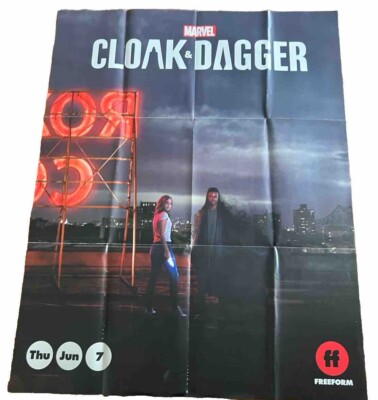 CLOAK AND DAGGER T.V SERIES POSTER (NEW) 2x3Ft-MARVEL COMICS | eBay