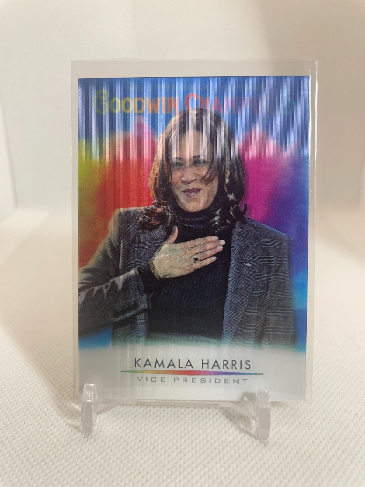 2021 Goodwin Champions Splash of Color Lenticular Kamala Harris~~BOUNTY ...