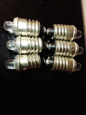 Epistar LED 222 Edison E10 BASE 1.5 to 3 VOLT Super BRIGHT 65 LUMEN 6 ...