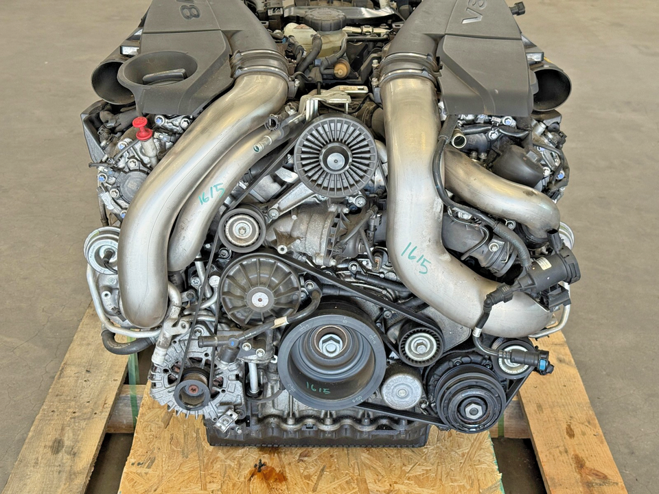 2014 2015 Mercedes S550 M278 4.6L V8 RWD Engine Motor Complete Assembly ...