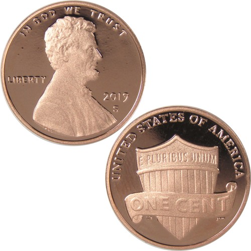 2019 S Lincoln Shield Cent Choice Proof Penny 1c Coin | eBay
