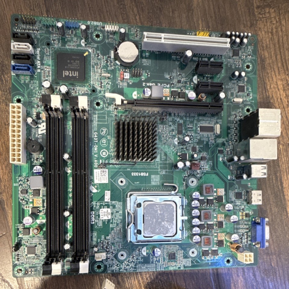 Dell ATX Motherboard 03T8193 & Intel Core i5 CPU Combo DDR3 LGA1155 ...