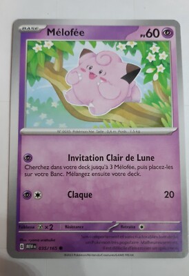 Pokemon JCC - PSY - MEW EV151 - Mélofée - 035/165 PV60 | eBay