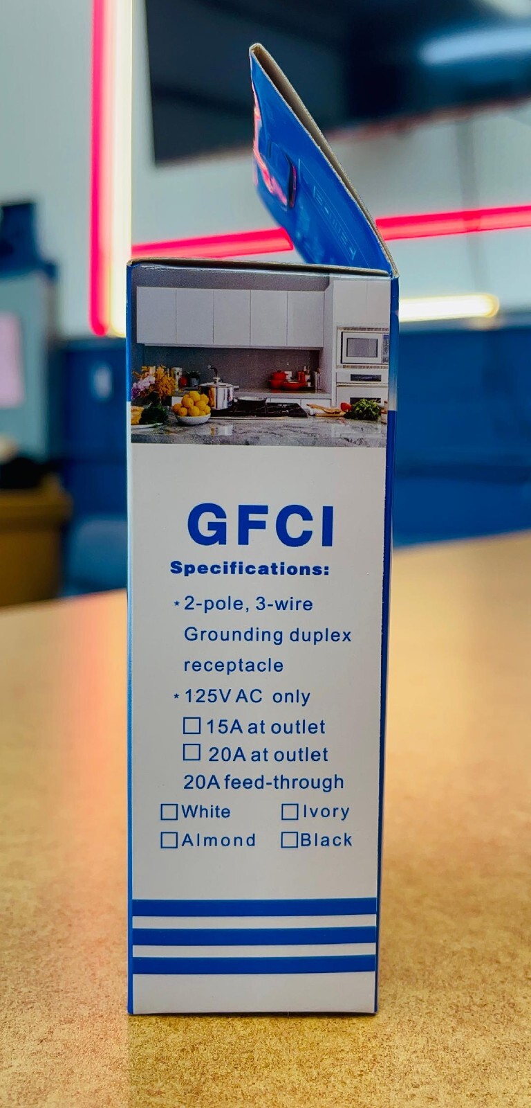 (1 PCS) 15 Amp GFCI TR WR Outlet /Tamper Resistant/ Weather Resistant ...