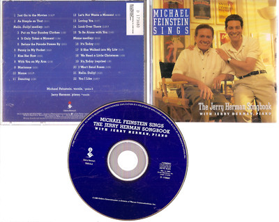 The Michael Feinstein Sings the Jerry Herman Songbook CD Nice! #0723AU ...