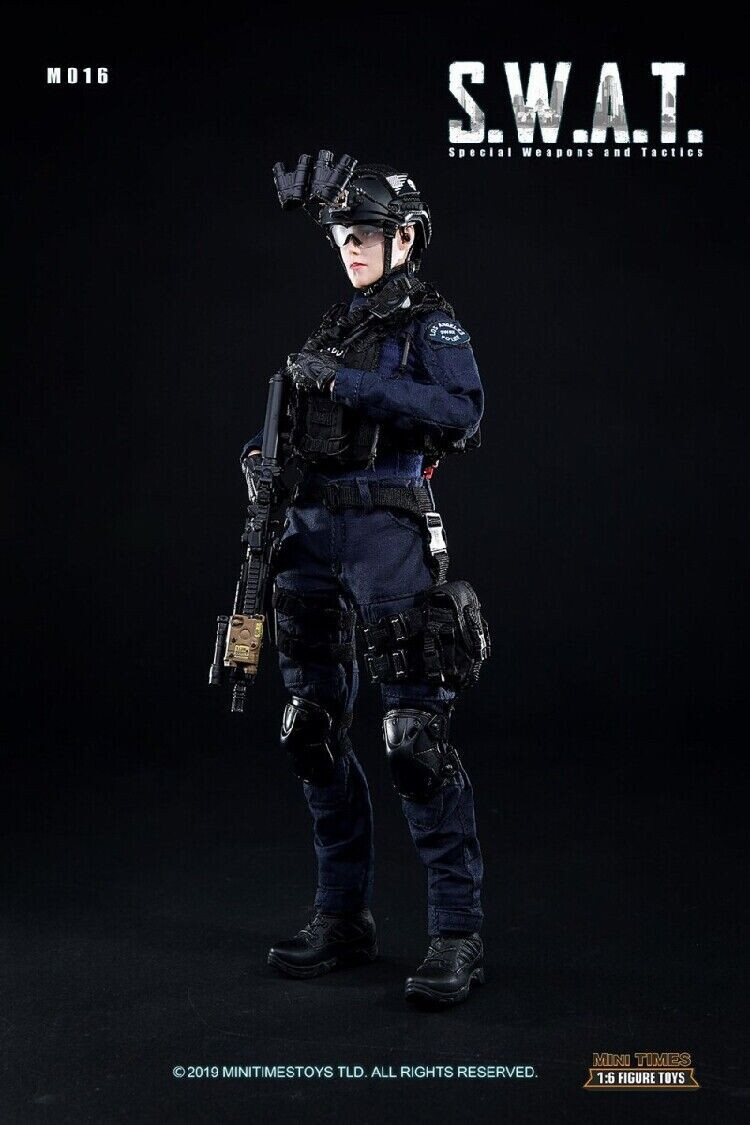 Mini Times Toys M016 1/6 Female Police Officer Modern US Army LAPD 12 ...