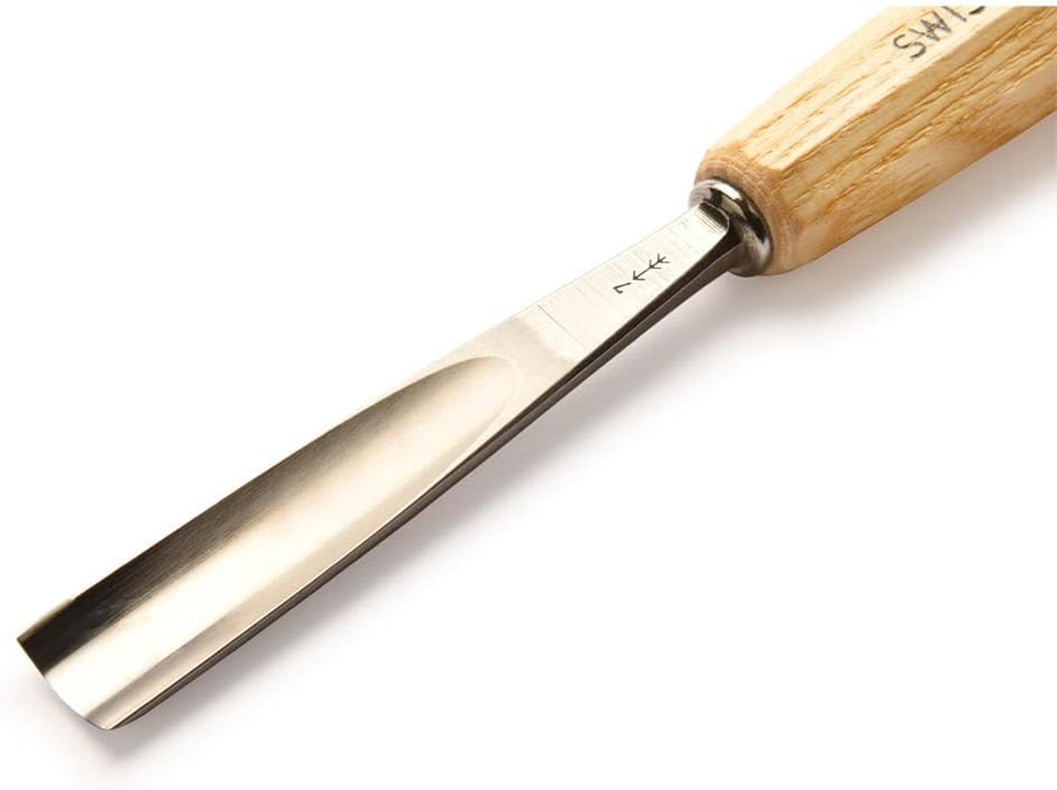 Swiss Made #7 14Mm Gouge, Square Tang Octagonal Hardwood Handle ...