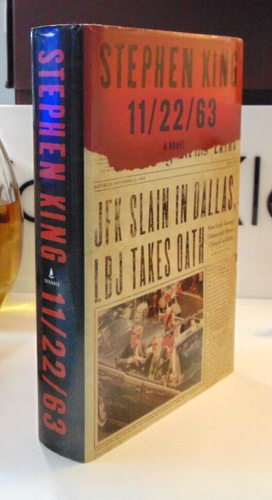 11/22/63 stephen king JFK book 849 pages HCDJ 2011 SHIPS FAST | eBay