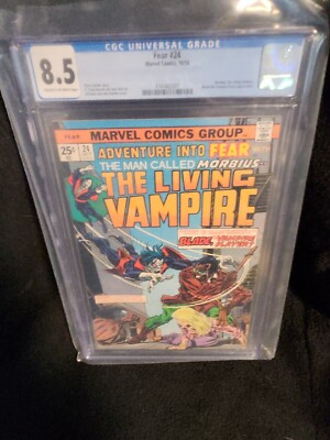Adventure into Fear #24 (1974) CGC 8.5 Cream To Off-White Pages ...