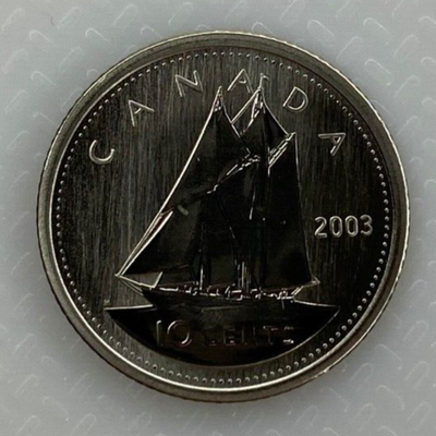 2003P CANADA 10 CENTS SPECIMEN DIME COIN | eBay