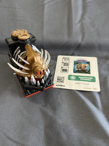 Skylanders TRAP TEAM Level Item: NIGHTMARE EXPRESS TRAIN with Sticker ...