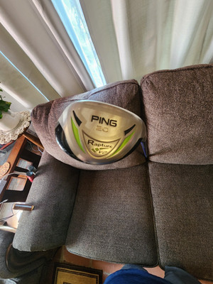 Ping Rapture V2 20 Degree Hybrid. Mitsubishi Mh7 Stiff Flex Shaft. Ping ...