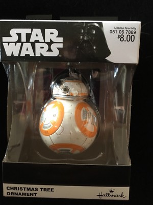 Star Wars BB8 Christmas Tree Ornament Hallmark New In Box | eBay