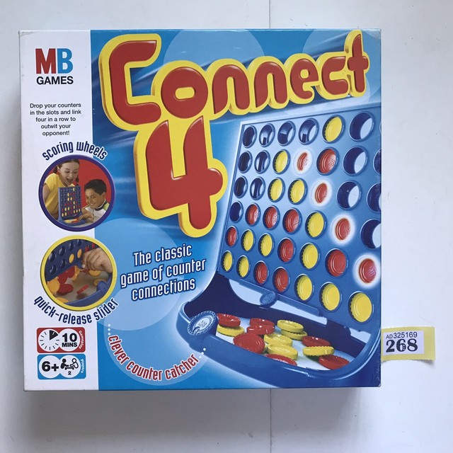 Connect 4 Game MB Games 2007 Edition Family Fun 6 Children 100 Complete ...