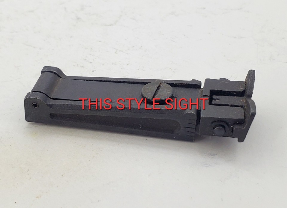 1x Thompson Center EARLY Rear Sight Elevation Screw Hawken Muzzleloader ...