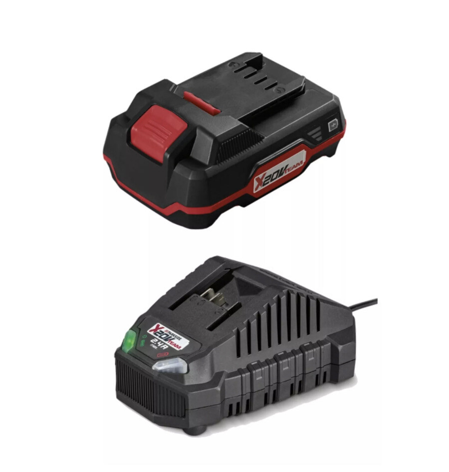 PARKSIDE Cordless 20v Battery + Charger For X20v Compatible Parkside ...