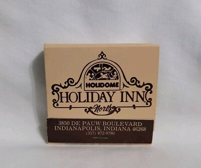 Vintage Matchbook Holidome Holiday Inn Indianapolis Indiana Advertising ...