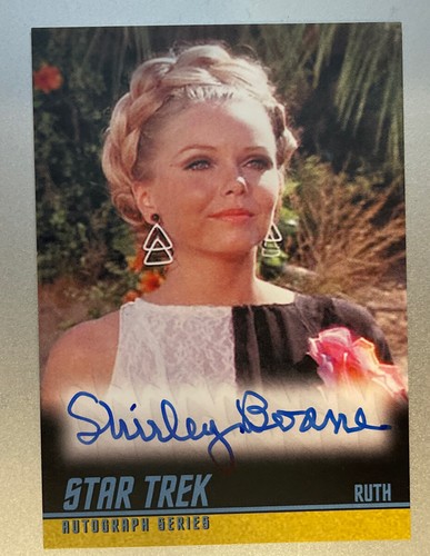 Star Trek TOS 40th Original 2009 autograph card A231 Shirley Bonne as ...