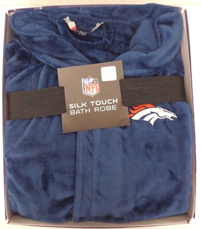 NFL Silk Touch Bath Robe Men's 26" x 47" | eBay