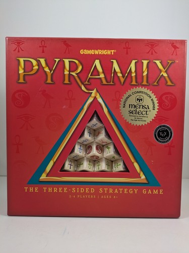 PYRAMIX - The Three-Sided Strategy Game - Gamewright - Ages 8+ - Mensa ...