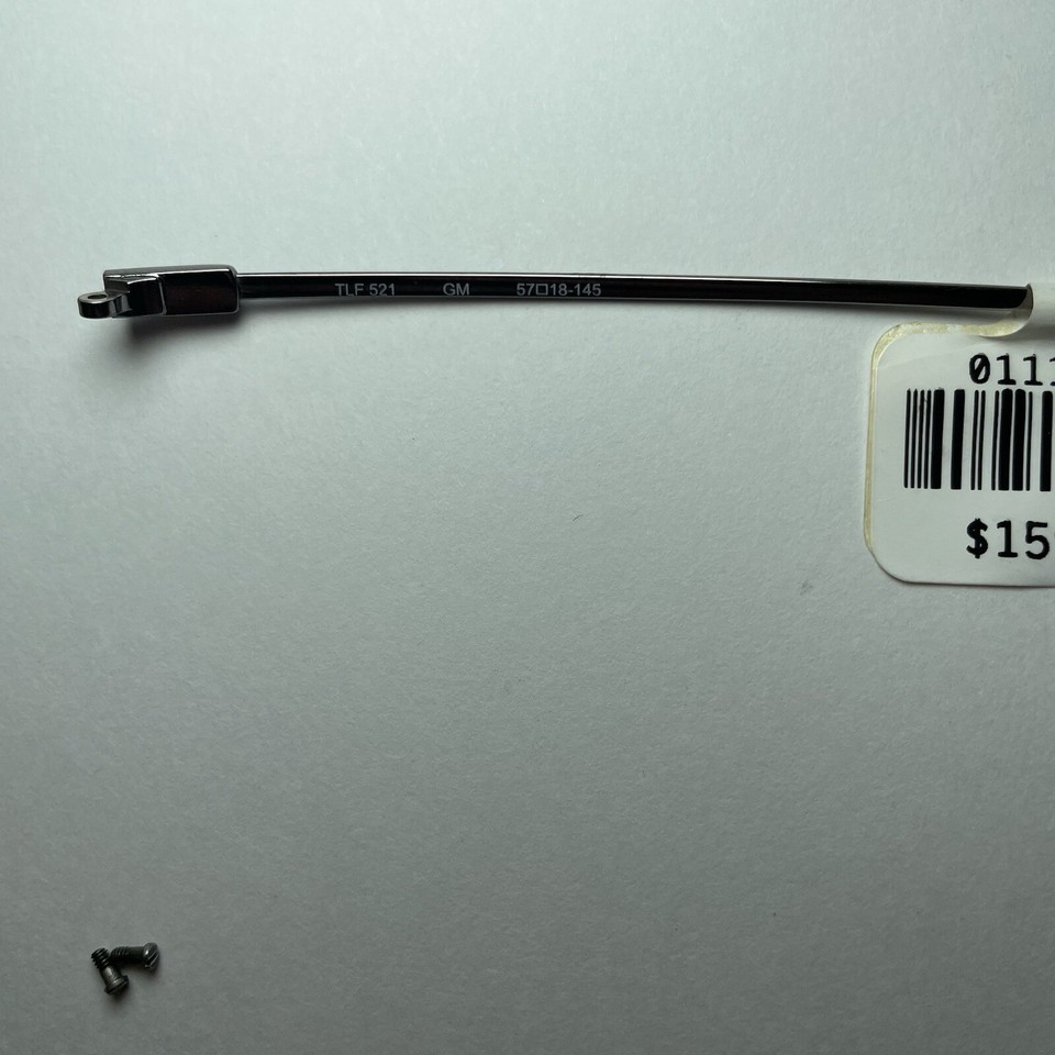 TECHNOLITE FLEX TLF521 GM GUNMETAL 57-18 145 Eyeglasses LEGS ARMS Only | eBay