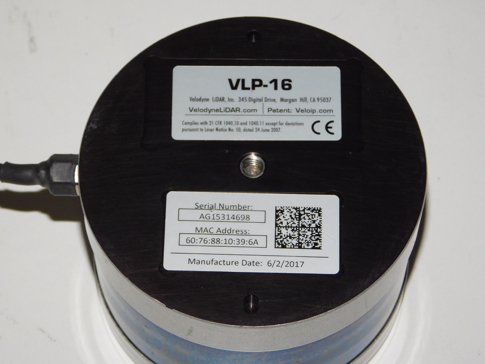 Velodyne+VLP-16+Lidar+Sensor+Puck for sale online | eBay