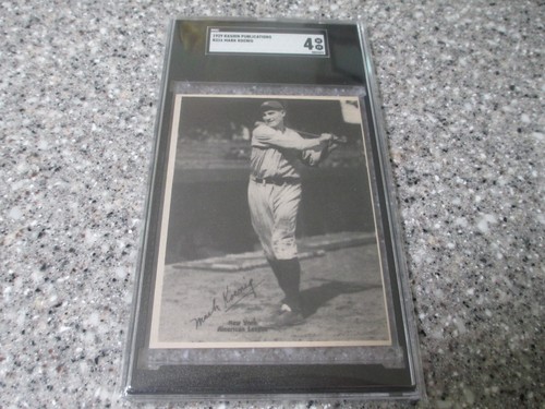 1929 kashin publications r316 baseball Mark Koenig SGC 4 vg/ex New York ...