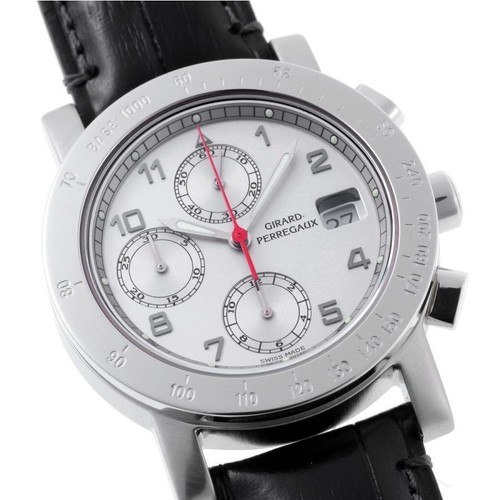 GIRARD-PERREGAUX GP7000 Chronograph 7000 Automatic Cal.8000-564 Grey ...
