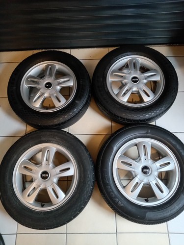 Mini Alloy Wheels & Tyres - Very Good Condition! One Cooper, S, D, R50 ...
