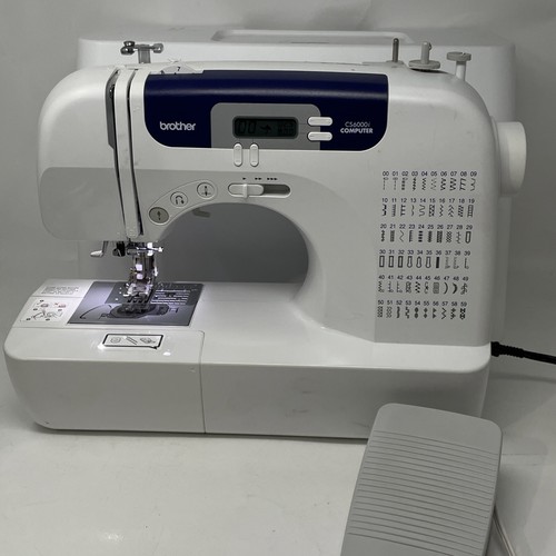 Brother CS6000I Computerized Sewing Machine With Pedal And Carry Case ...