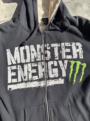 Monster Energy Zip Up Hoodie | eBay
