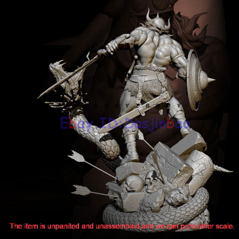 Conan 1/24 Resin Figure Model Kit Unpainted Unassembled TD-3064 | eBay
