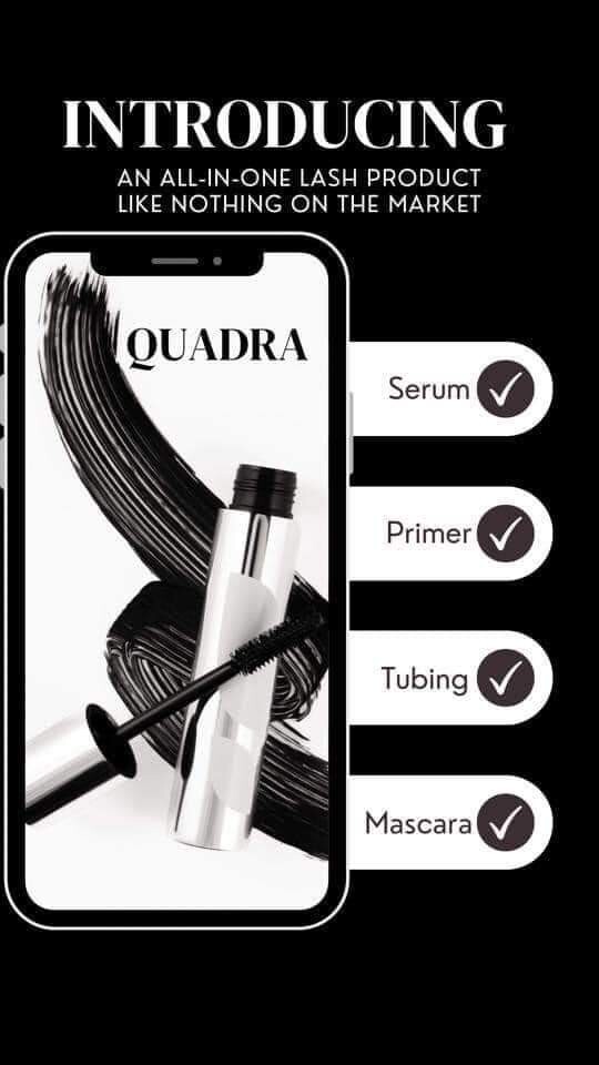 Younique 4 In 1 Quadra! Black Mascara FAST SHIPPING | eBay