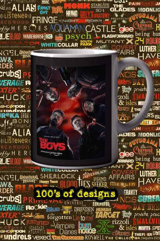 The Boys 11oz Mug | TV Show Merchandise | The Boys Design | Homelander ...