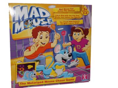 MAD MOUSE Motorised Mouse Chase Game For all the family! - NEW | eBay