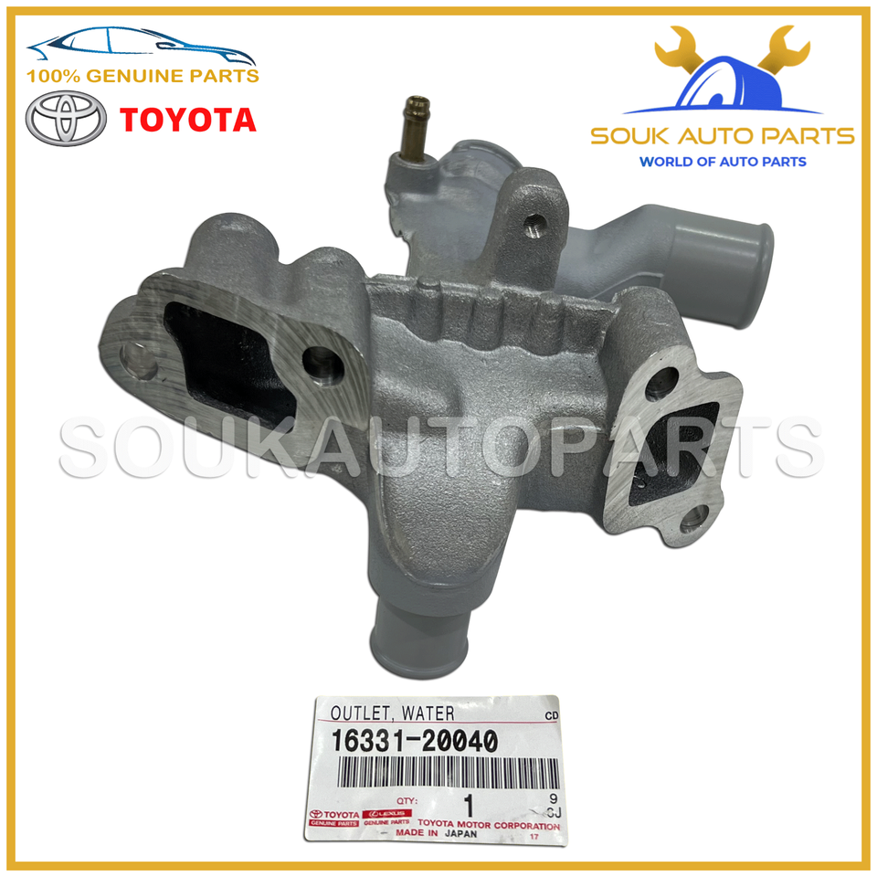 16331-20040 Genuine Toyota OUTLET, WATER 1MZ-FE 2MZ-FE Lexus ES300 | eBay
