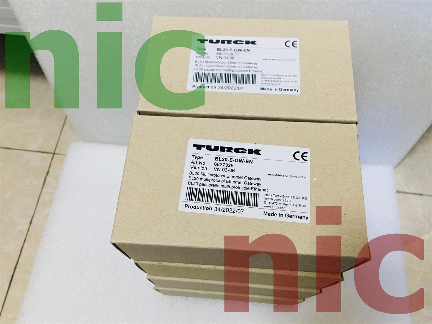 1 PCS NEW BL20-E-GW-EN TURCK Communication Module Fast transport via ...