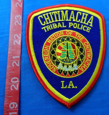 Louisiana - Chitimacha Tribal Police Cloth Patch 5"; Indian Tribe | eBay